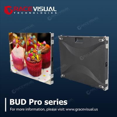 China BUD Pro 1.86 Pitch Series Pantalla LED de servicio frontal 7680HZ Tasa de actualización, más de 500 nits de brillo en venta