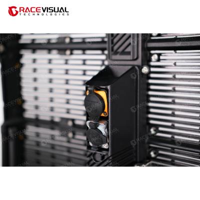 Cina TSR (P3.9-7.8mm) a LED - parete ultra-sottile e ad alta trasparenza con flessibilità di orientamento illimitata! in vendita