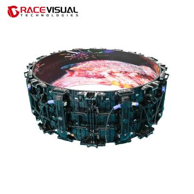 China Indoor Flexible Rental LED Display | Indoor Flexible Panels | Round Circle Display - IRDF Series for sale