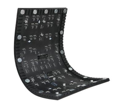 Китай Гибкий светодиодный дисплей FX серии: индивидуальные формы с магнитными модулями из мягкой резины продается