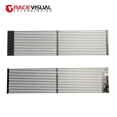 China TS-F Series Transparent LED Display 2.6-10.42mm Pixel Pitch 600-5500nits for sale