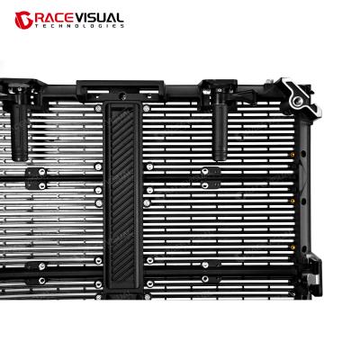 China TSR Series Transparent LED Display with 7000 Nits Brightness Slim Lightweight Design for Energy-Efficient Outdoor Rental Applications for sale