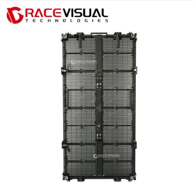 China TSR Series Transparent LED Display Screen P3.9–7.8mm – Ultra-thin panel design, lightweight, and with high transparency for sale