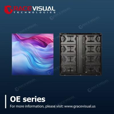 China OE Series Outdoor Advertising LED Display with 16bits Grayscale 100,000-Hour Lifespan and Die-Cast Aluminum Cabinet for sale