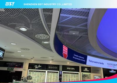 Cina Materiale di alluminio di pubblicità dell'interno del Governo dell'esposizione di LED dell'incastonatura stretta in vendita