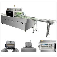 China Automatic Horizontal MAP Sealing Machine 220V 3.2kW Tray Sealer for Fresh Food for sale