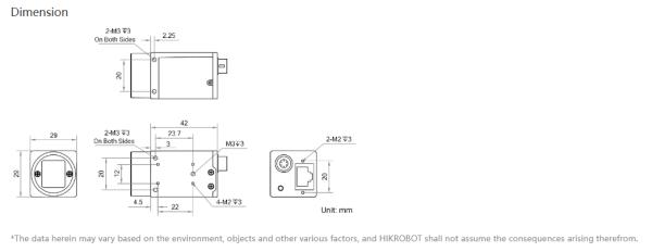 Quality HIKROBOT CS Series 12MP Resolution Area Scan Camera with GigE Interface and 100m for sale