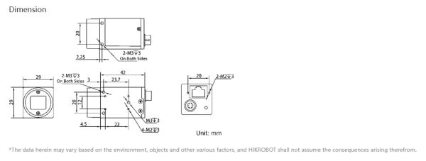 Quality HIKROBOT MV-CS050-10GM-PRO CS Series 5MP Area Scan Camera with GigE Interface for sale