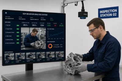 China AI SOP Solution for Manufacturing with 24/7 Continuous Monitoring, Real-Time Analysis, and Complete Data Traceability for sale