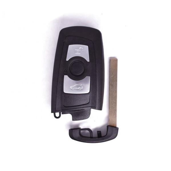 3 Buttons Keyless Smart Remote Car Key Case
