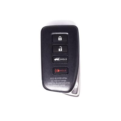 China FT01-2110B 3+1 buttons Transponder 8A chip Remote Car Key for sale