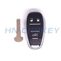 China Wholesale MOQ 50pcs 3 Buttons Keyless Smart Keyless Remote Entry 433MHz OEM Only Blank Key for sale