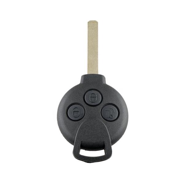 Quality HN021BBC Mercedes-Benz Smart Fortwo 451 2007-2013 3 Button Remote Key 433MHz 7941 Chip for sale