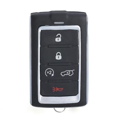 China HN010248 5 Button Smart Remote Control Car Key Fob 433MHz 4A Chip For Jeep for sale