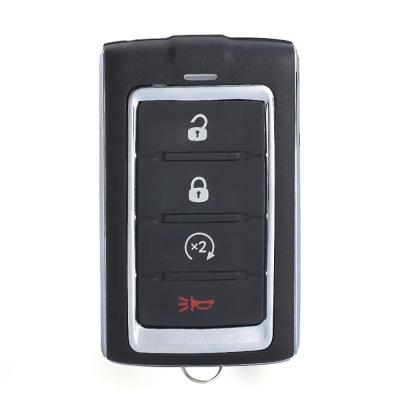 China 433MHz 4A Chip 4 Button Smart Remote Control Car Key Fob HN010247 For Jeep for sale