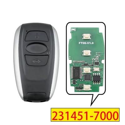 China 231451-7000 Denso FSK For Subaru Forester Legacy Impreza XV BRZ Coach 433.92 MHzH / 8A Chip for sale