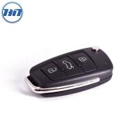 China Excellent Quality Q7 A6 3buttons Flip Remote Replacement Shell for sale