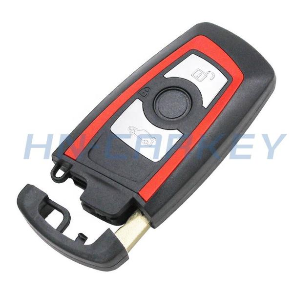 Quality Red Keyless 3b uttons Smart Remote Replacement Shell Case Cover With Uncut Blade for sale