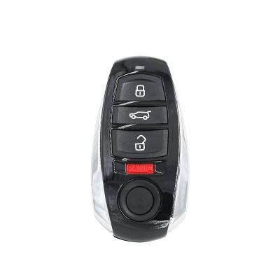 China 3+1 Buttons Smart Car Key For Volkswagen Remote Key Shell Case for sale
