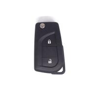 China 433MHz 2-Button Flip Remote Car Key with 8A Chip for sale