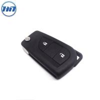 China 433MHz 2-Button Flip Remote Car Key with 8A Chip for sale
