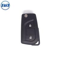 China 433MHz 2-Button Flip Remote Car Key with 8A Chip for sale