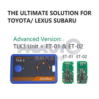 China EONEBOSS TLK3 Kit Advanced Version TLK3 Unit + ET-01 + ET-02 Ultimate Solution for Toyota/ for Lexus/ for Subaru for sale