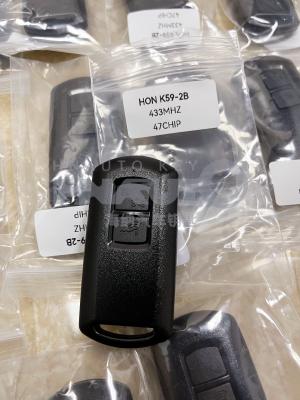 China FOB Honda K59 Motorcycle Remote Key 2Button 433mhz 47chip for sale
