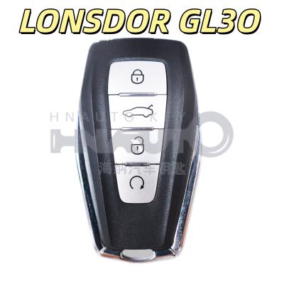 China Lonsdor GL30-01 Smart Key | For Geely, Supports ID46/ID47/ID4A & 315/433MHz for sale