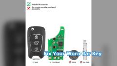 Fix Your Worn Car Key Remote With This Replacement Shell