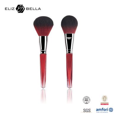 Китай Макияж Большая порошковая кисть Пластиковая ручка Мягкие синтетические волосы Частная маркировка Кисть для лица продается