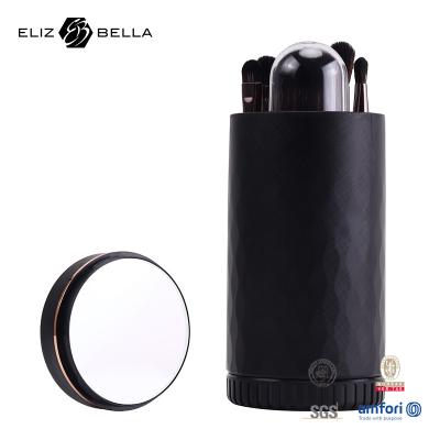 China Mini On-the-Go Makeup Brush Kit Compact Set for Suitcase or Purse Hypoallergenic and Travel-Friendly for sale