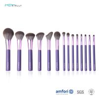 China 14pcs Cruelty Free Wooden Handle Makeup Brushes for sale
