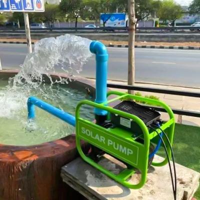 Cina Strumenti per l'irrigazione dell'agricoltura della pompa dell'acqua a energia solare CC ad alto flusso da 3 Hp in vendita
