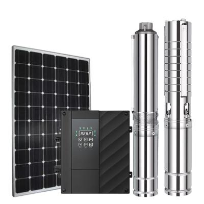 China Pompa buona profonda sommergibile a 4 pollici della pompa solare ad alta pressione di CC per Irragation for sale