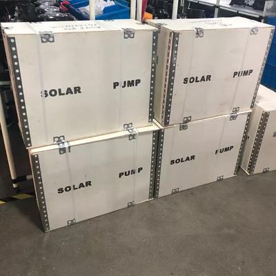Cina Pompa idraulica elettrica autoalimentata solare dello stagno di trasferimento dell'acqua di aspirazione bassa della pompa idraulica di superficie portatile in vendita