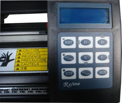 China 630mm de Zwarte van het de Plotteraluminium van de Tekensnijder Snijmachine van de de Rolsticker met Stapmotor Te koop