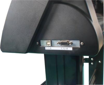 China 630mm de Zwarte van het de Plotteraluminium van de Tekensnijder Snijmachine van de de Rolsticker met Stapmotor Te koop