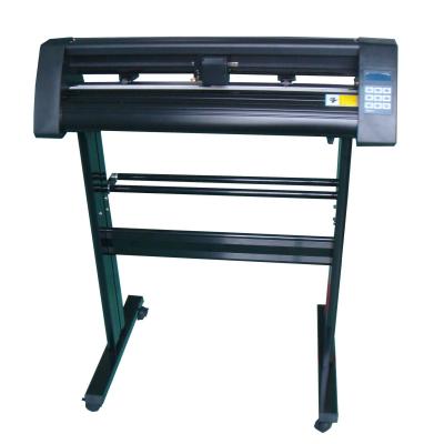 China 630mm de Zwarte van het de Plotteraluminium van de Tekensnijder Snijmachine van de de Rolsticker met Stapmotor Te koop