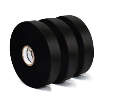 China Black Rubber Splicing Tape Insulation 130c For Electrical  0.76mm for sale