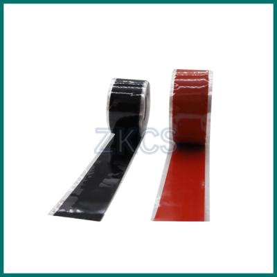 China Alta temperatura de borracha butílica de amalgamação da fita do silicone esparadrapo da isolação do auto à venda