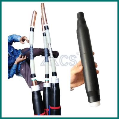 China 11KV Outdoor Cold Shrinkage Single Core Intermediate Connectors For Power Industry for sale