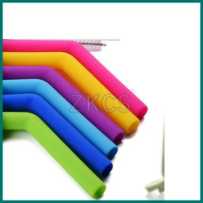 China Soft and Reusable Silicone Straw Tips for Comfortable Drinking for sale