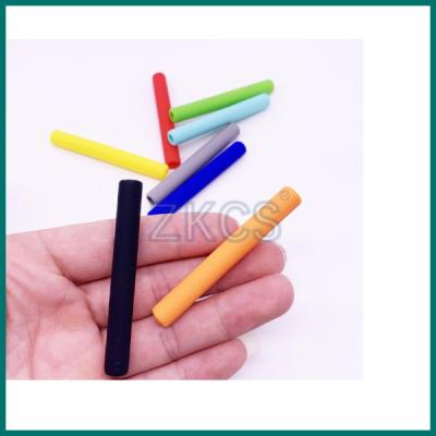 China Reusable Silicone Straw Topper for Dust Protection and Drink Hygiene for sale