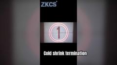 Cold Shrink Termination – No Tracking Path, Self-Cleaning, 9 Skirts for High Voltage
