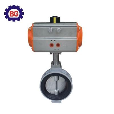 China Factory Direct Sale Aluminum Alloy Butterfly Valve with Pneumatic Actuator for sale
