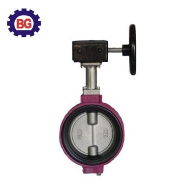China Factory Direct Sale Aluminum Alloy Butterfly Valve with Worm Gear for sale