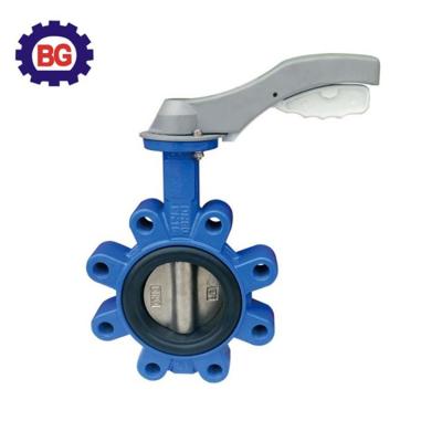 China Factory Direct Sale Manual Actuated Full Lug Type Butterfly Valve for sale