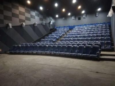 Cina La disposizione dei posti a sedere commerciale del teatro della stanza di media ha personalizzato la progettazione piegata colore in vendita