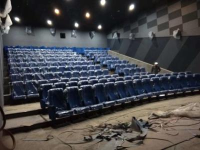 Cina La disposizione dei posti a sedere commerciale del teatro della stanza di media ha personalizzato la progettazione piegata colore in vendita